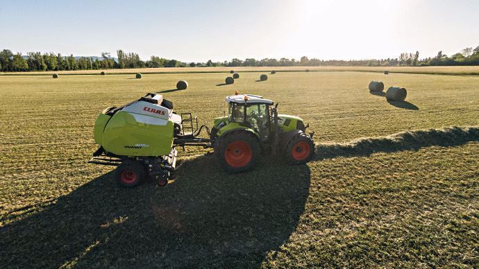 Claas présente la nouvelle presse Variant