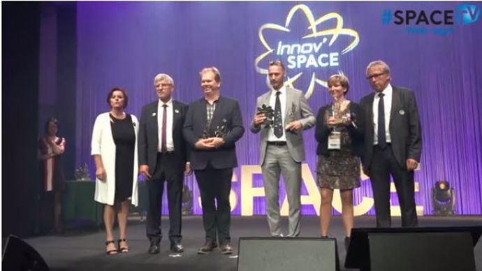 Quatre entreprises ont été primées trois étoiles aux Innov'Space
