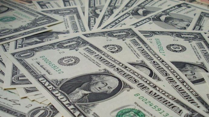 Le dollar en hausse Le dollar en hausse