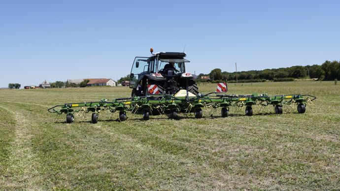 Vendro, le petit nom des faneuses Krone