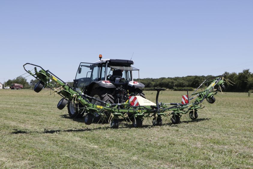 Fenaison : La gamme des faneuses Krone renouvelée avec les Vendro