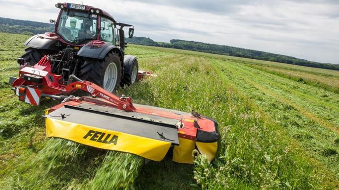 Fella : Des faucheuses à fixation centrale