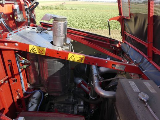 Quelle puissance pour l'arracheuse automotrice Grimme Rexor 6300