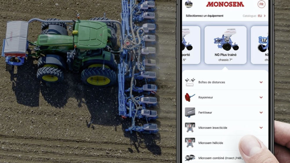 Semis : Une application d’aide aux réglages chez Monosem