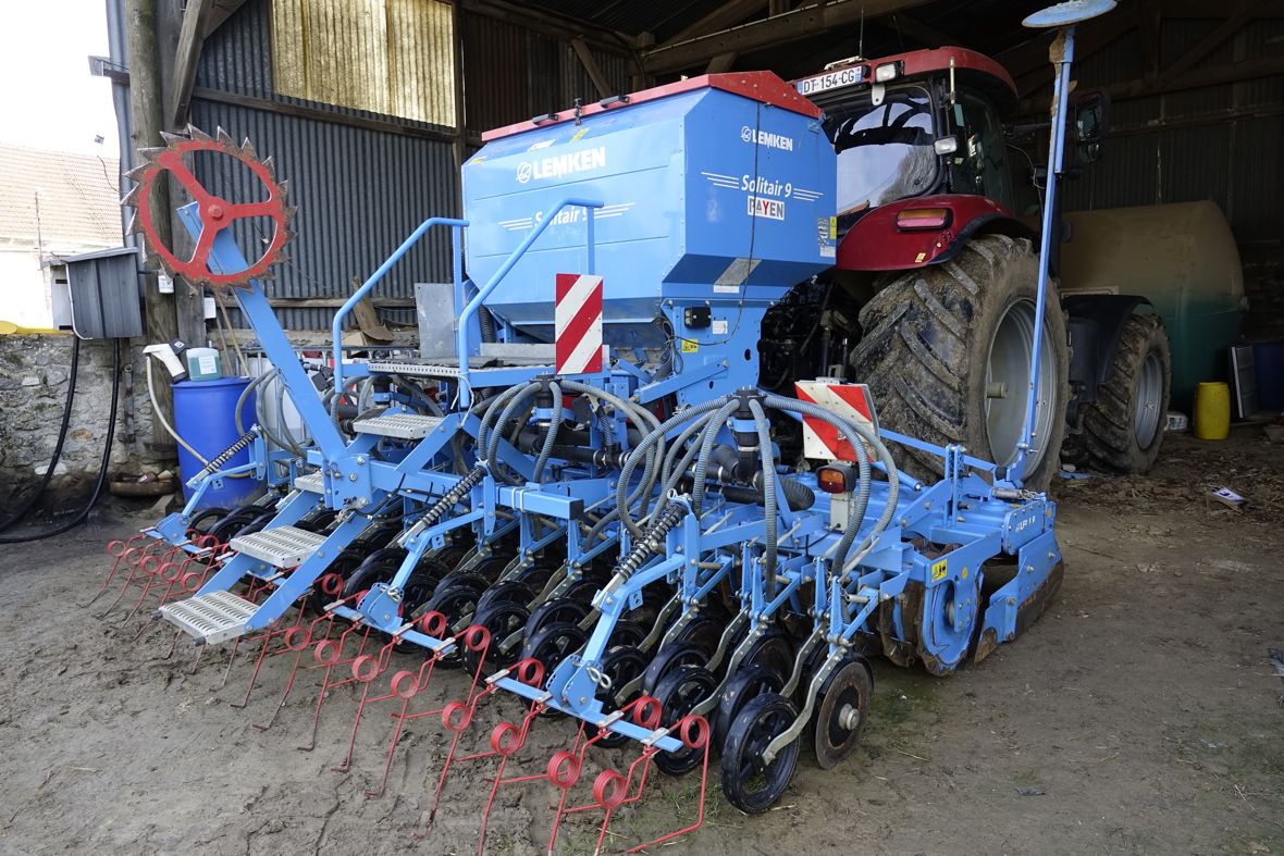 [Réglage] Combiné de semis Lemken Solitair 9 : s'adapter aux conditions du