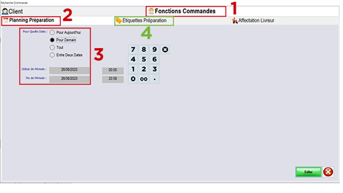 La gestion des commandes par CashMag avec son logiciel d’encaissement GOMC