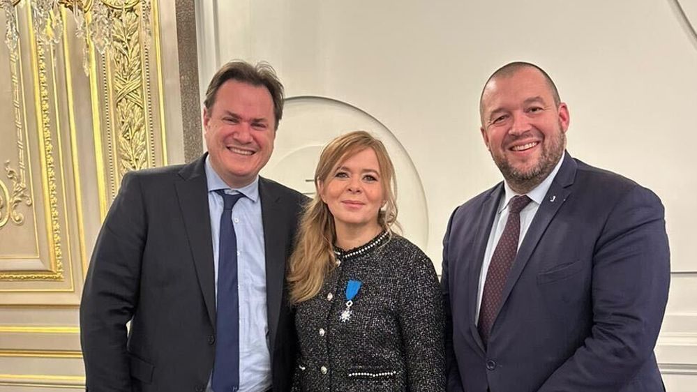 Christelle Brua distinguée Chevalier de l'Ordre National du Mérite