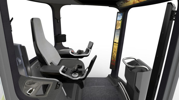 Cabines du futur pour tracteurs et machines de récolte