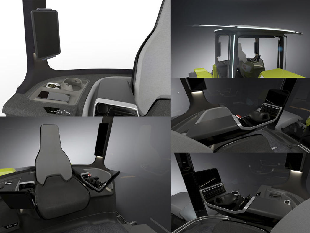 Cabines du futur pour tracteurs et machines de récolte