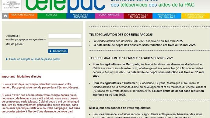 Déclaration Pac : ce qui change en 2025