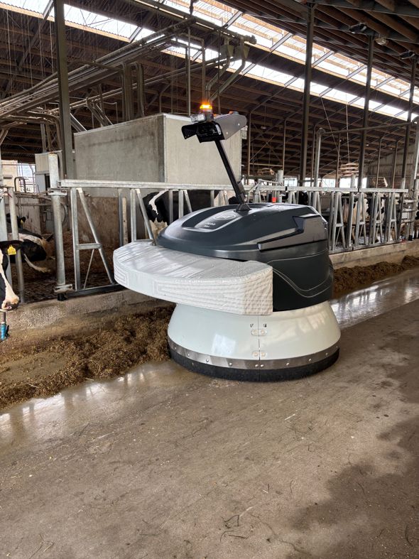 Comment est le nouveau robot de traite Lely