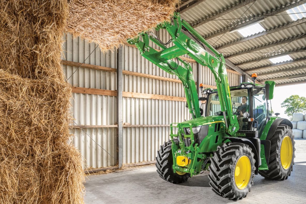 Fiche technique Tracteurs John Deere 6R110 2023