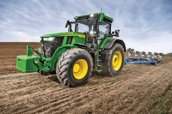 Fiche technique Tracteurs John Deere 7R 350 Gen 2 2021