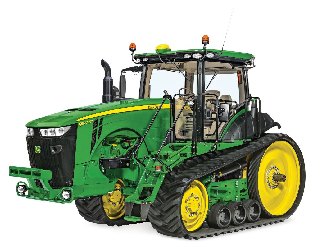 Fiche technique Tracteurs John Deere 8370 R Prémium 2020