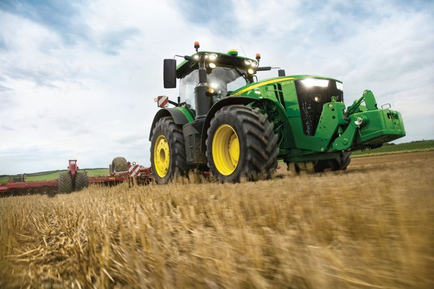 Fiche technique Tracteurs John Deere 8400 R Ultimate 2019