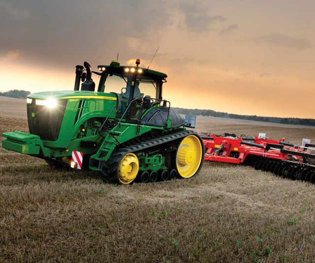Fiche technique Tracteurs JOHN DEERE 9460RT de 2013