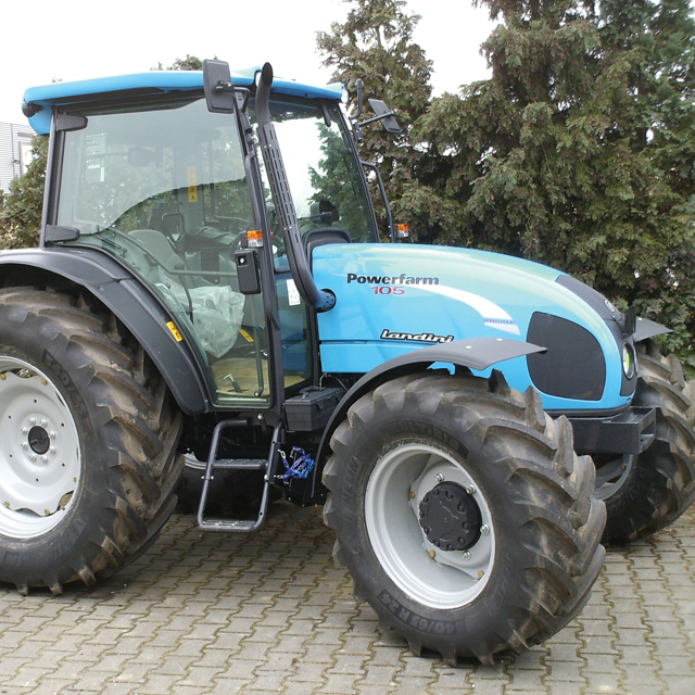 Fiche technique Tracteurs LANDINI Powerfarm 100 de 2013