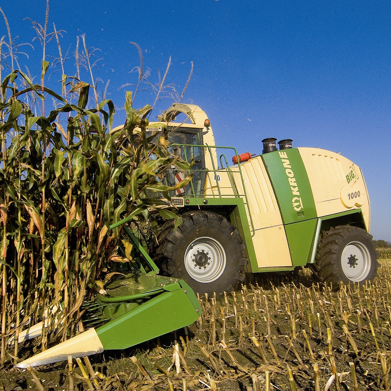 Fiche technique Ensileuses KRONE Big X 1100 de 2011